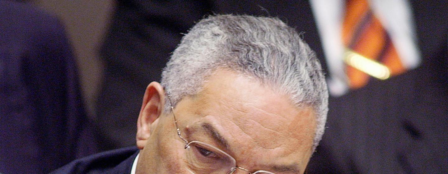 Stories from the UN Archive: The presentation that launched a war | UN News